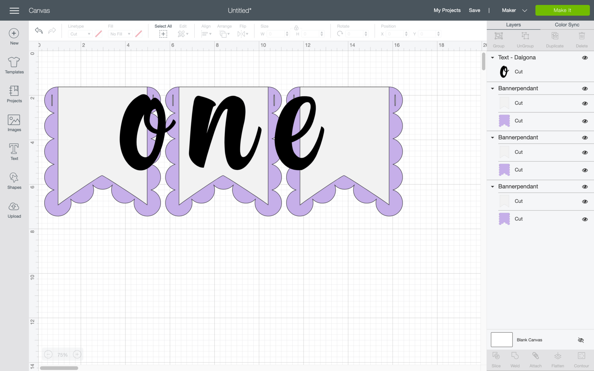 How to make an easy DIY Banner with Cricut - Craftara Creates